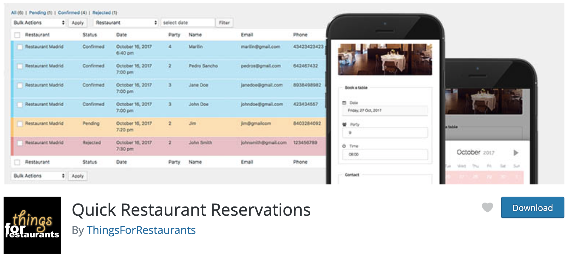 The best WP plugins for restaurant reservations in 2023 - Alex Reservations
